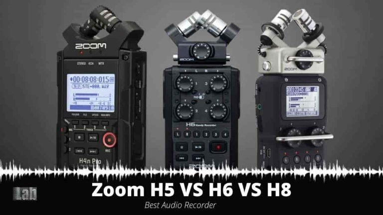 Zoom H5 VS H6 VS H8: Best Audio Recorder