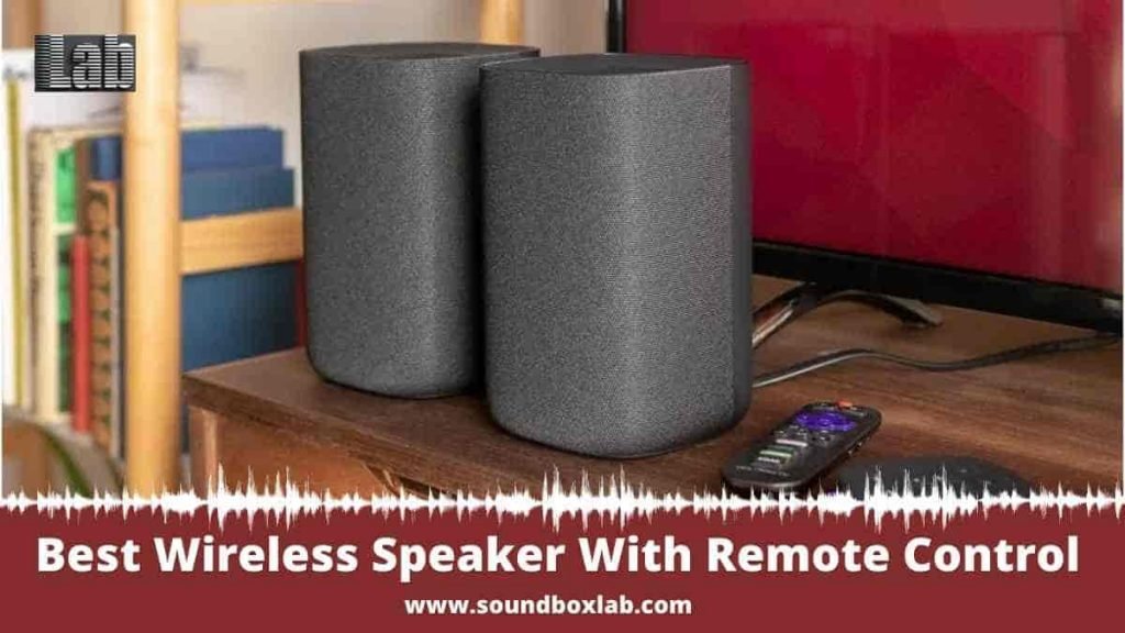 Best Wireless Speaker With Remote Control
